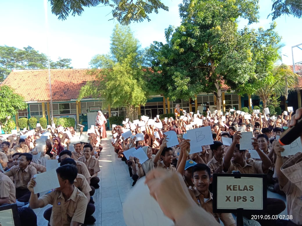 KEGIATAN JUM'AT PRAMUKA AWAL BULAN MEI 2019 (Lomba Ranking 1)